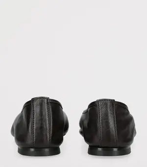 Dear Frances Leather Ballet Flats