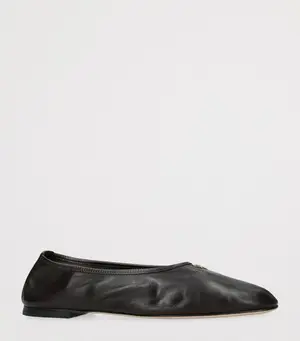 Dear Frances Leather Ballet Flats