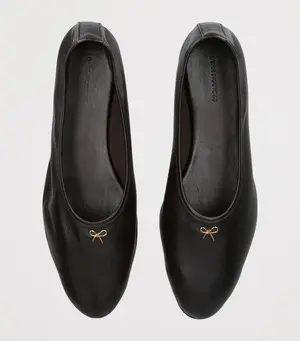 Dear Frances Leather Ballet Flats
