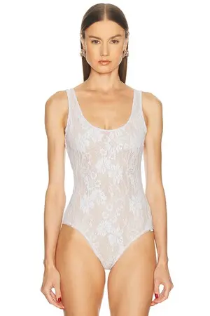 Zimmermann Lace Scoop Bodysuit