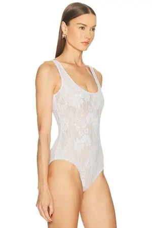 Zimmermann Lace Scoop Bodysuit