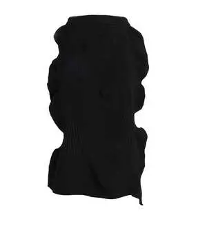 Issey Miyake Kone Kone Knit Skirt - Black
