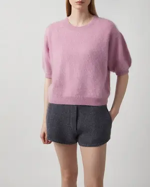 LISA YANG Juniper Sweater - Light Pink
