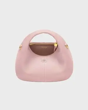 GANNI Grained Hobo Mini Bag