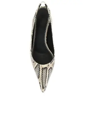 Magda Butrym Snake Low Slingback Heel