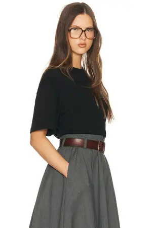HELSA The Sculpted Tee In Thick Jersey