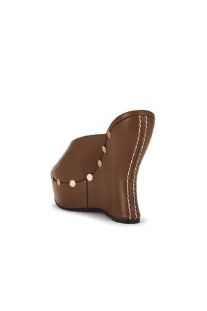 Magda Butrym Wedge Sandal - Brown