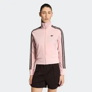 Adidas Firebird Classic Track Top - Sandy Pink / Aurora Coffee