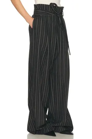 HELSA Stripe Twill Baggy Pants