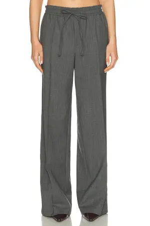 HELSA Wool Blend Drawcord Trousers