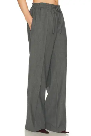 HELSA Wool Blend Drawcord Trousers