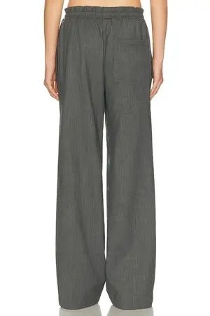 HELSA Wool Blend Drawcord Trousers
