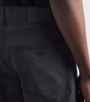 Emporio Armani Cotton Cargo Trousers