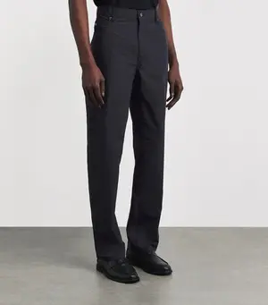Emporio Armani Cotton Cargo Trousers