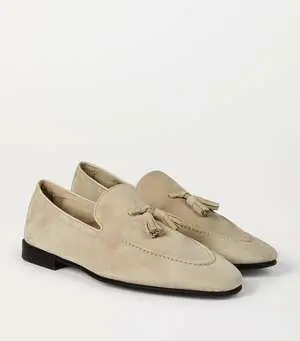 Brunello Cucinelli Suede Tassel Loafers