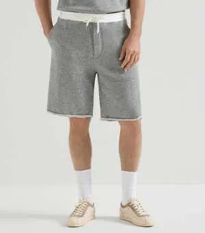 Brunello Cucinelli Cotton-linen Bermuda Shorts
