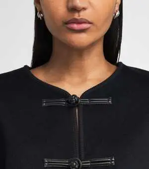 RÓHE Cashmere-wool Pankou Jacket - Navy