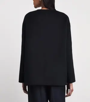 RÓHE Cashmere-wool Pankou Jacket - Navy