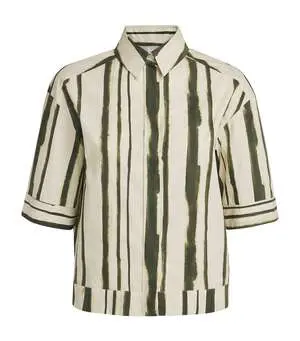 Max Mara Cotton Printed Shirt