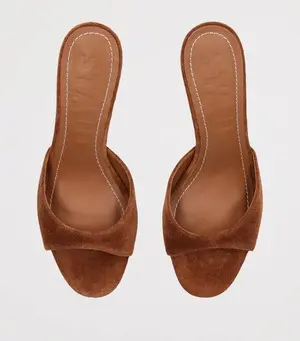 Staud Brigitte Wedge Sandals - Beige