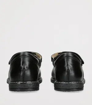 PAPOUELLI Leather Louisa Pumps