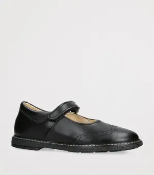 PAPOUELLI Leather Louisa Pumps