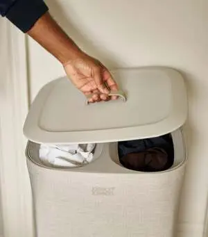 JOSEPH JOSEPH Total Laundry Basket - Ivory
