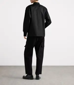Prada Re-nylon Zip-up Oversized Shirt