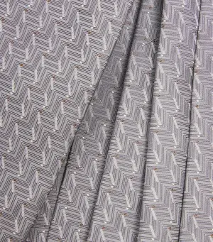 Emporio Armani Silk Jacquard Tie - Grey