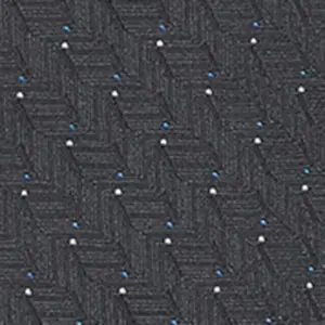 Emporio Armani Silk Jacquard Neck Tie - Blue
