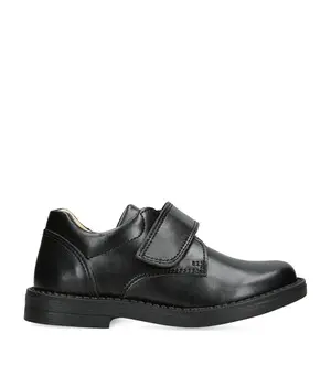Trotters George School Shoes - Black