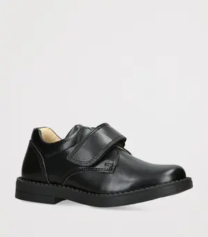 Trotters George School Shoes - Black
