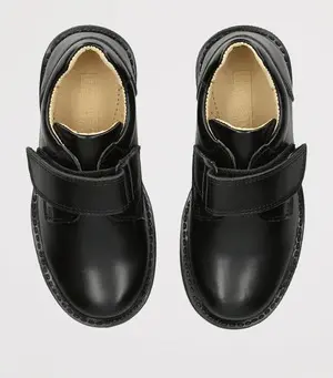 Trotters George School Shoes - Black