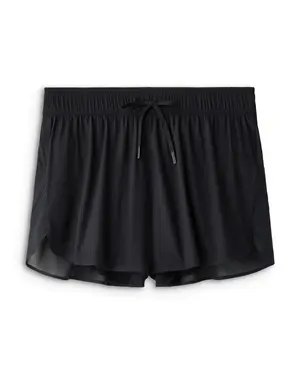 RHONE Lightspeed Drawstring Shorts - Pure Black