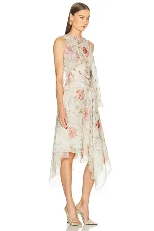 Alexander McQueen Ruffled Day Dress