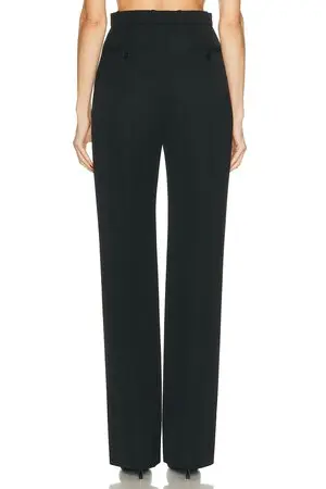 Alexander McQueen Skinny Straight Trouser - Black