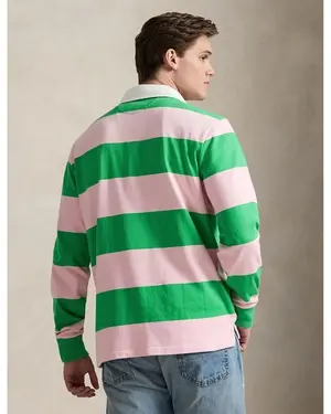 Polo Ralph Lauren The Iconic Rugby Shirt - Pink Multi