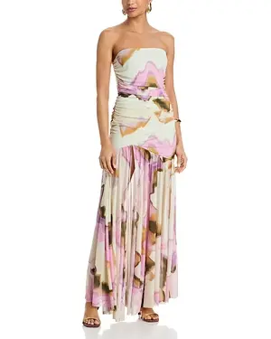 Steve Madden Kerrie Printed Maxi Dress - Multi