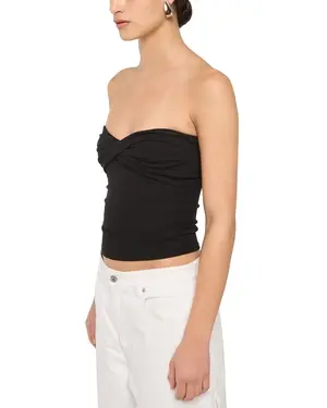THE LINE BY K Izzy Tube Top - Black