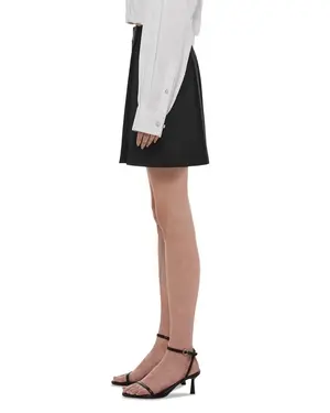 Helmut Lang Gab Wool Skirt