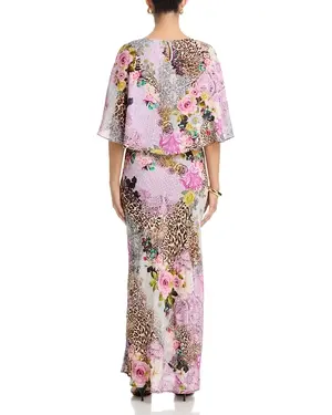 AFRM Izel Cape Maxi Dress