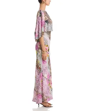 AFRM Izel Cape Maxi Dress