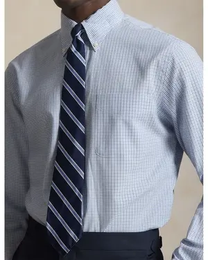 Polo Ralph Lauren Classic Fit Checked Poplin Shirt - Blue Multi