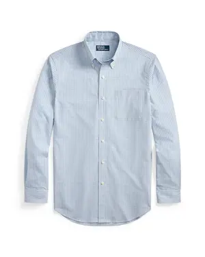 Polo Ralph Lauren Classic Fit Checked Poplin Shirt - Blue Multi