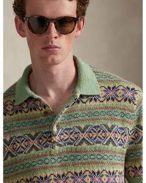 Polo Ralph Lauren Fair Isle Polo-collar Sweater