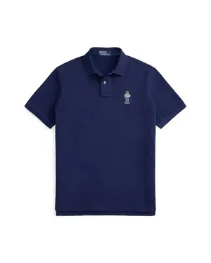 Polo Ralph Lauren Classic Fit Polo Bear Mesh Polo Shirt