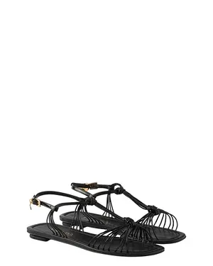 Prada Patent Leather Sandals