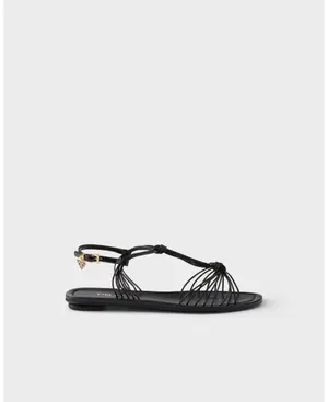 Prada Patent Leather Sandals