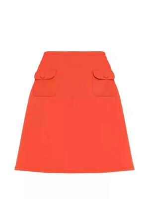ERES Button Detail Mini Skirt