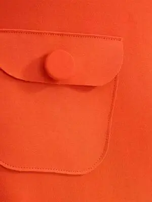 ERES Button Detail Swimsuit - Orange
